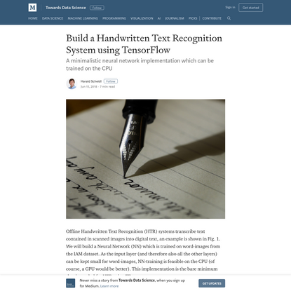 Handwriting OCR — Are.na